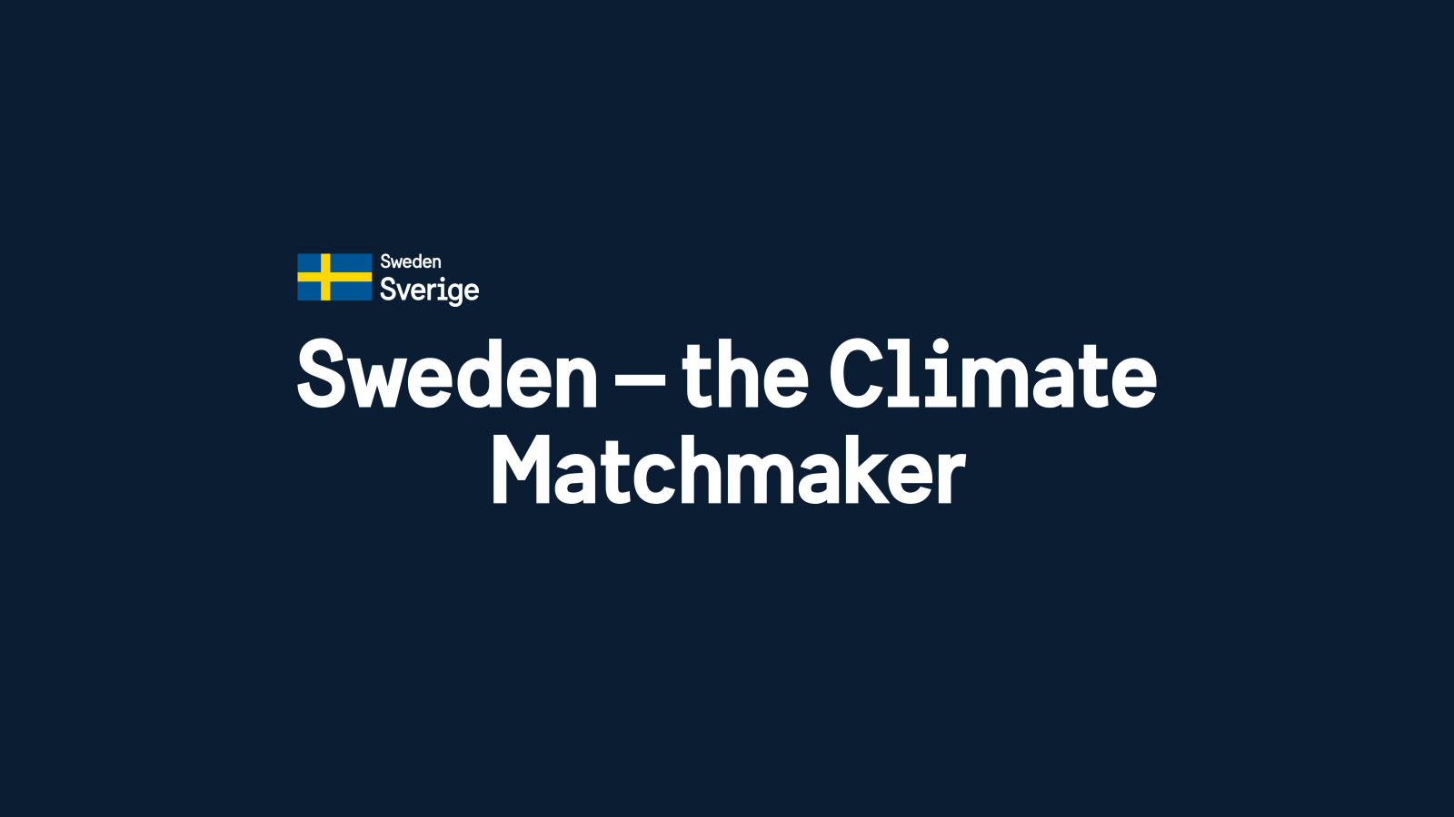 COP - Business Sweden